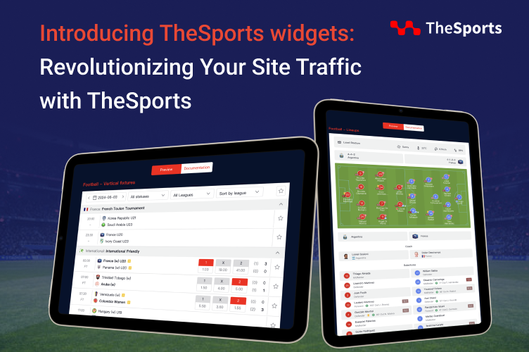 Introducing TheSports widgets: Revolutionizing Your Site Traffic with ...